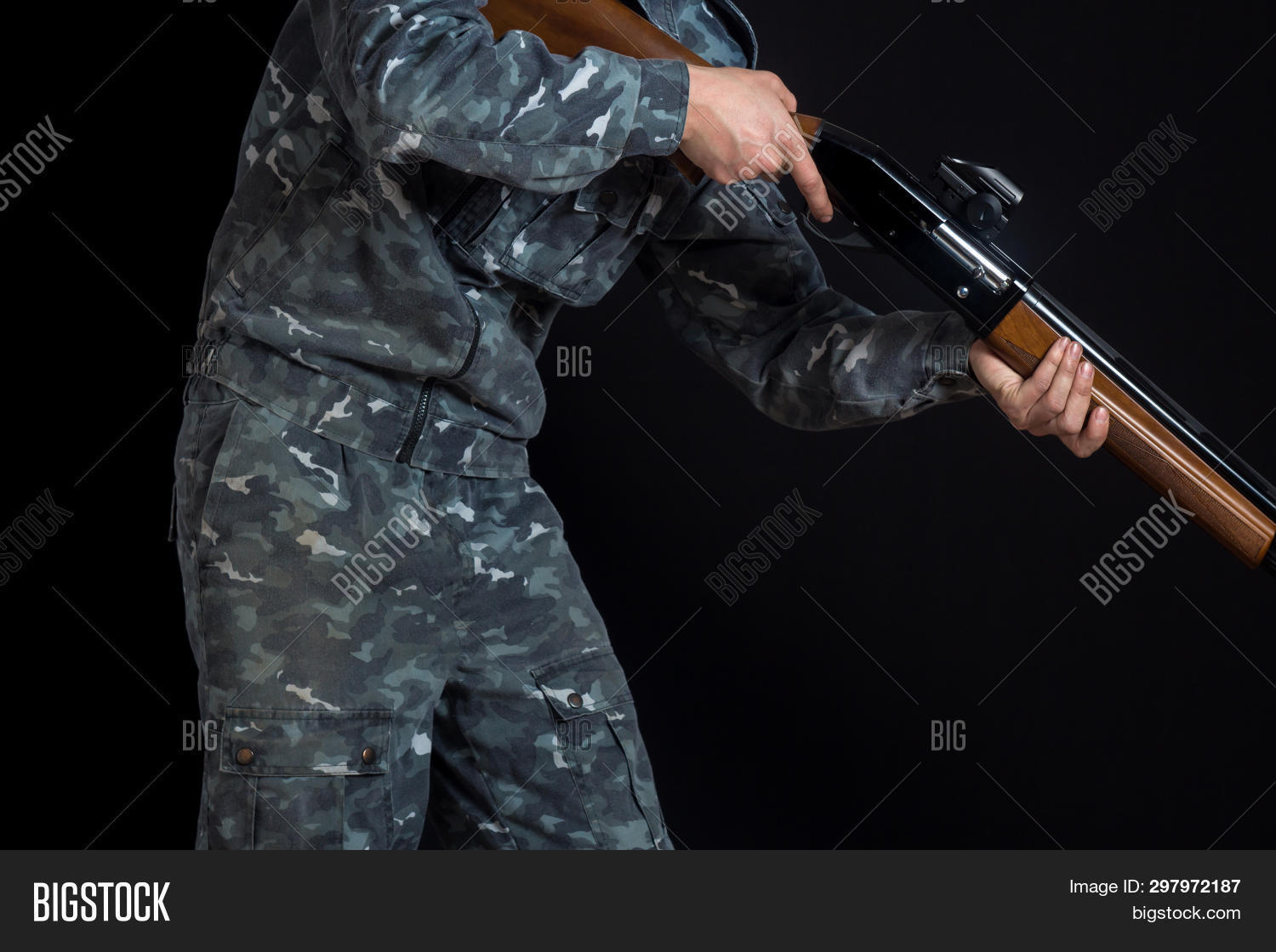 Military Hunter Image & Photo (Free Trial) | Bigstock