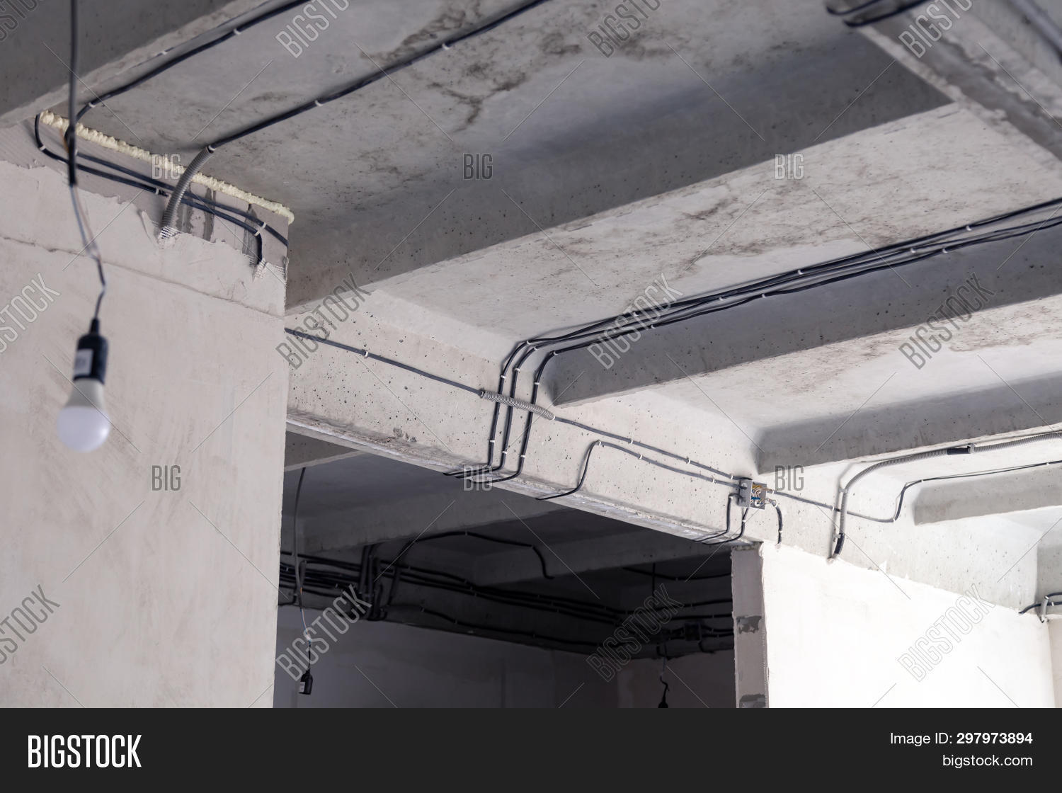 Cable Laying Ceiling. Image & Photo (Free Trial) | Bigstock