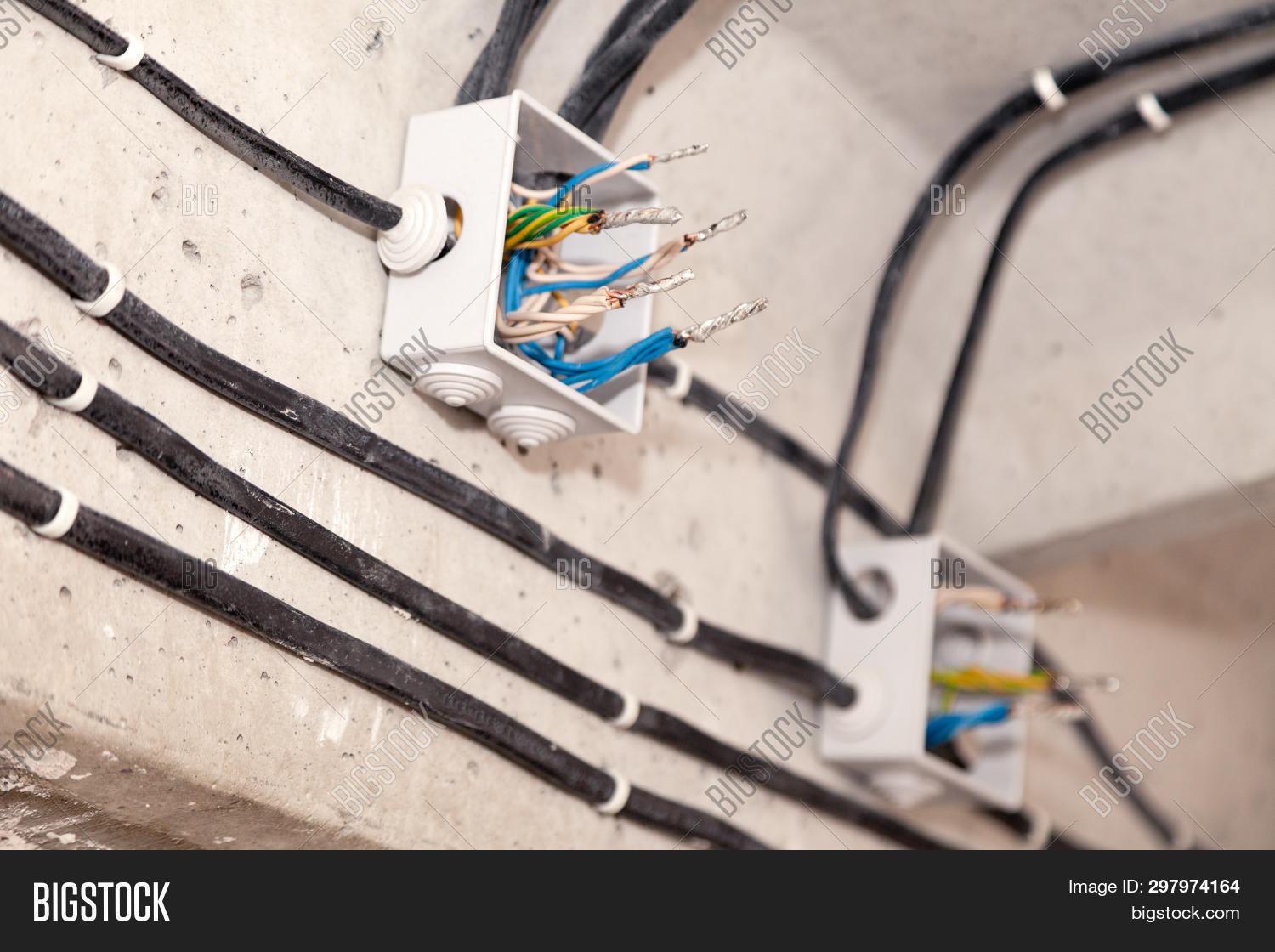 Cable Laying Ceiling. Image & Photo (Free Trial) | Bigstock