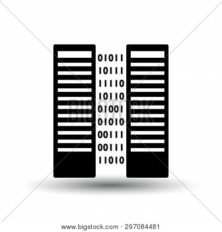 Server Icon. Black On Vector & Photo (Free Trial) | Bigstock