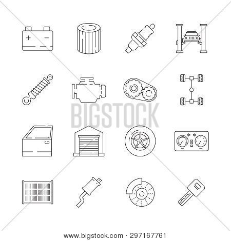Car Service Icon. Vector & Photo (Free Trial) | Bigstock