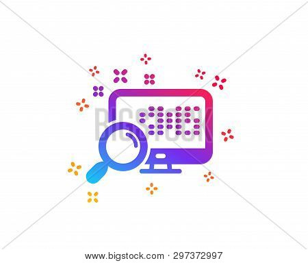 Search Computer Icon Vector & Photo (Free Trial) | Bigstock