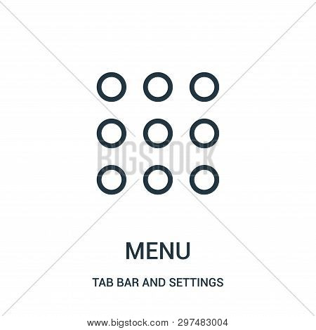 Menu Icon Isolated On Vector & Photo (Free Trial) | Bigstock