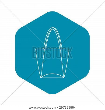 Big Bag Icon. Outline Vector & Photo (Free Trial) | Bigstock