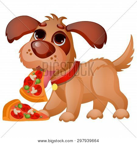 Cute Animated Dog Vector & Photo (Free Trial) | Bigstock