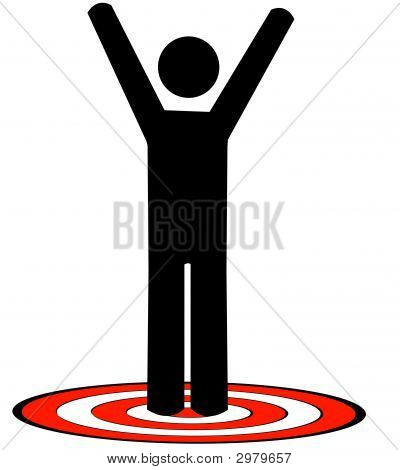 Stick Man Standing On Image & Photo (Free Trial) | Bigstock