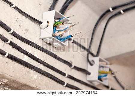 Cable Laying Ceiling. Image & Photo (Free Trial) | Bigstock