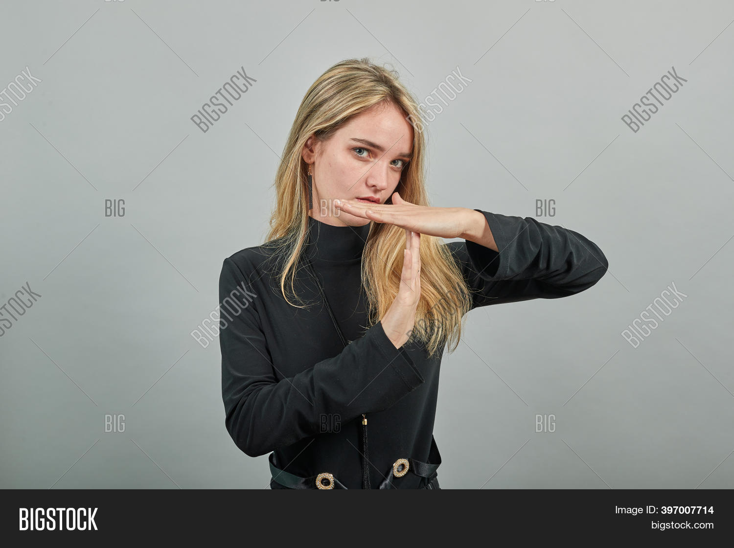 Time Out Gesture, Image & Photo (Free Trial) | Bigstock