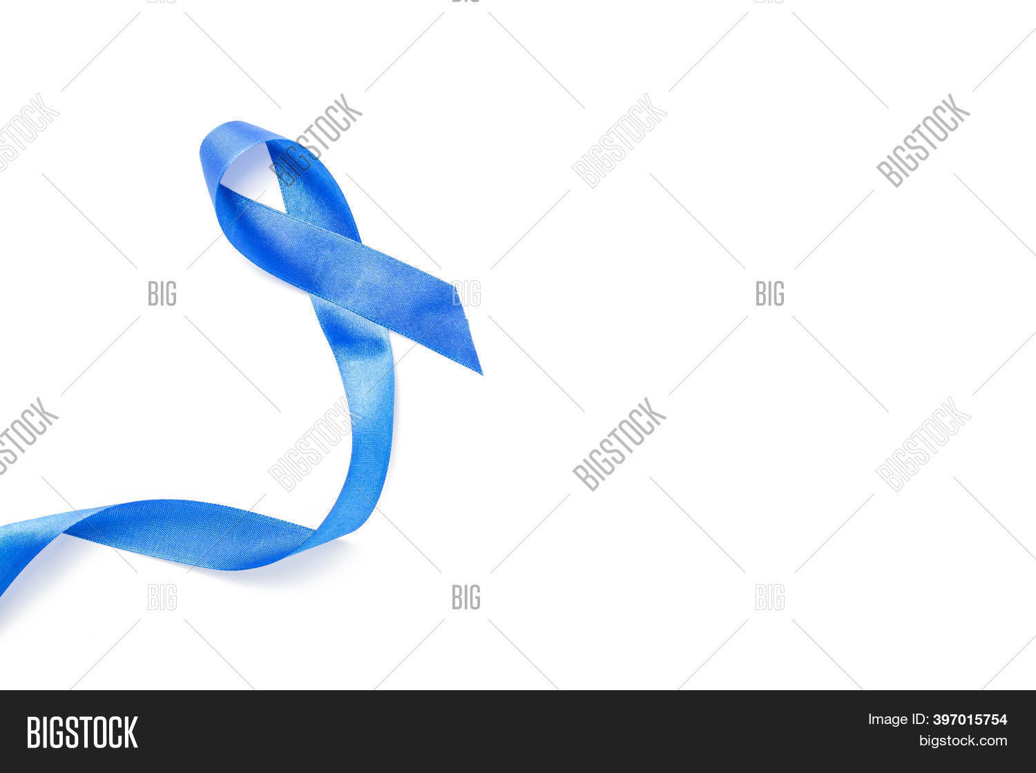 Blue Ribbon. Awareness Image & Photo (Free Trial) | Bigstock