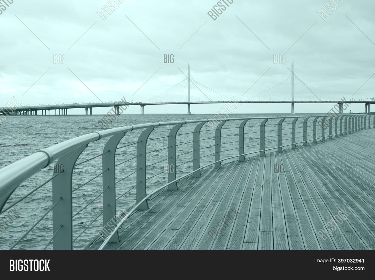 View Embankment Wooden Image & Photo (Free Trial) | Bigstock