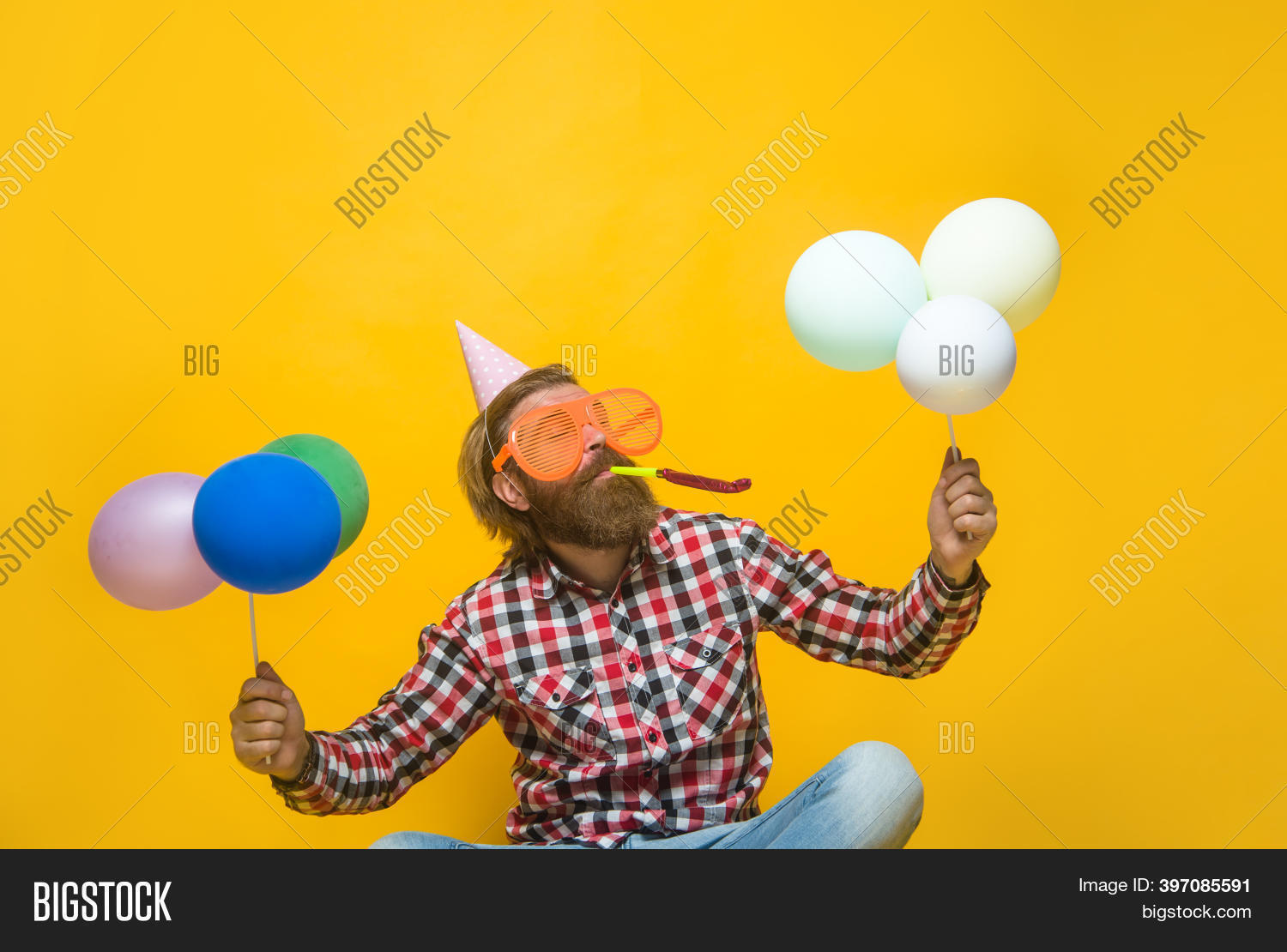 Celebration. Party Man Image & Photo (Free Trial) | Bigstock