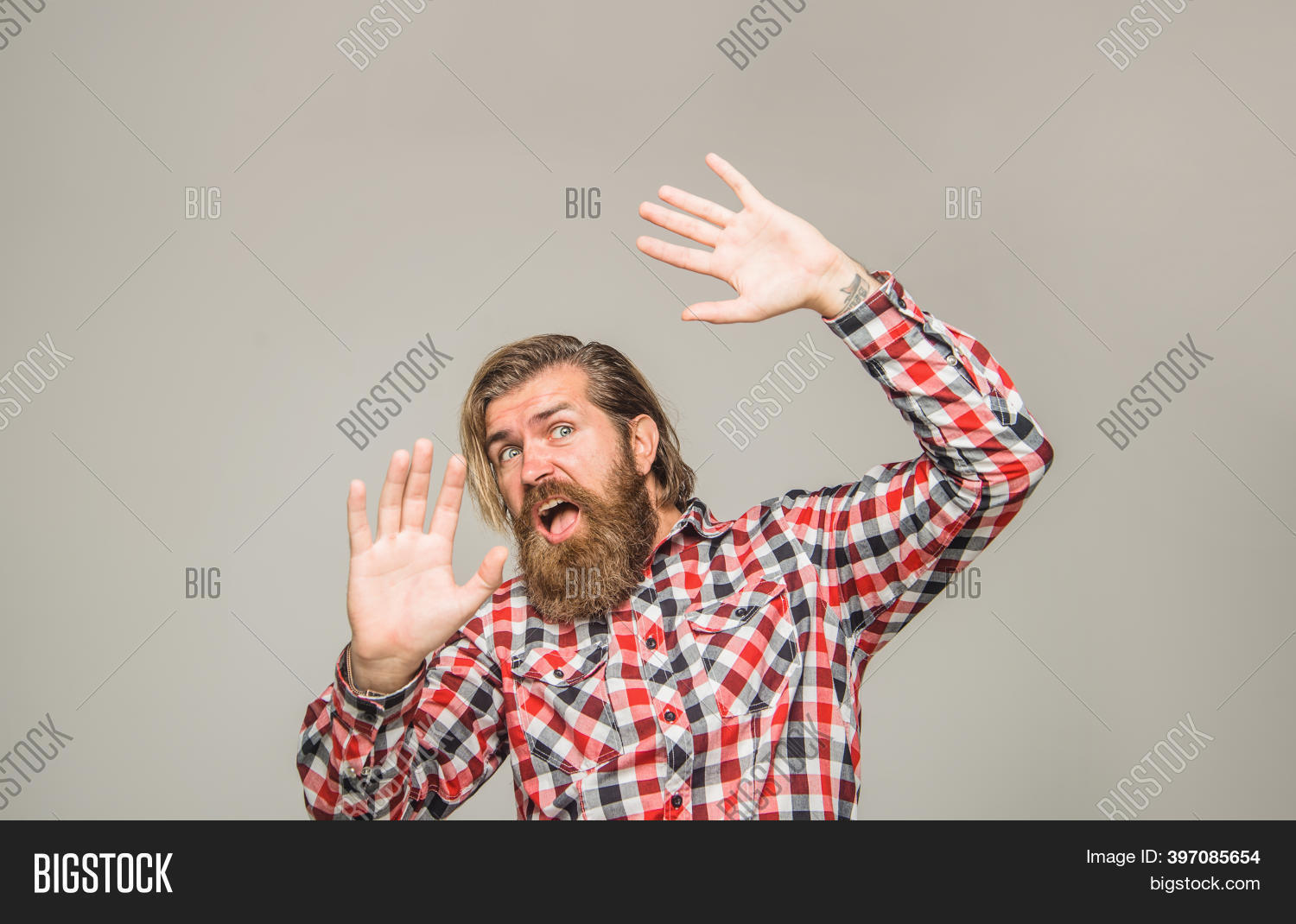 Terrified Man