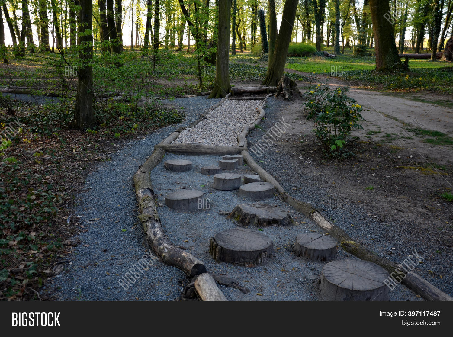 Tactile Path Bare Feet Image & Photo (Free Trial) | Bigstock