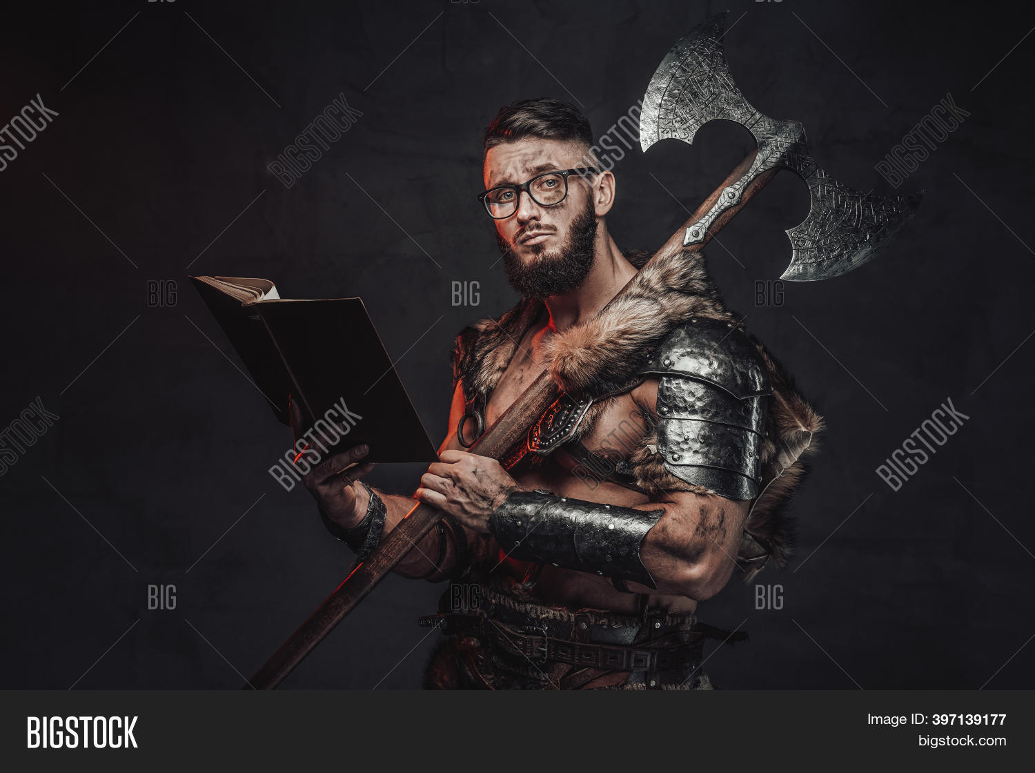 Holding Two Handed Axe Image & Photo (Free Trial) | Bigstock