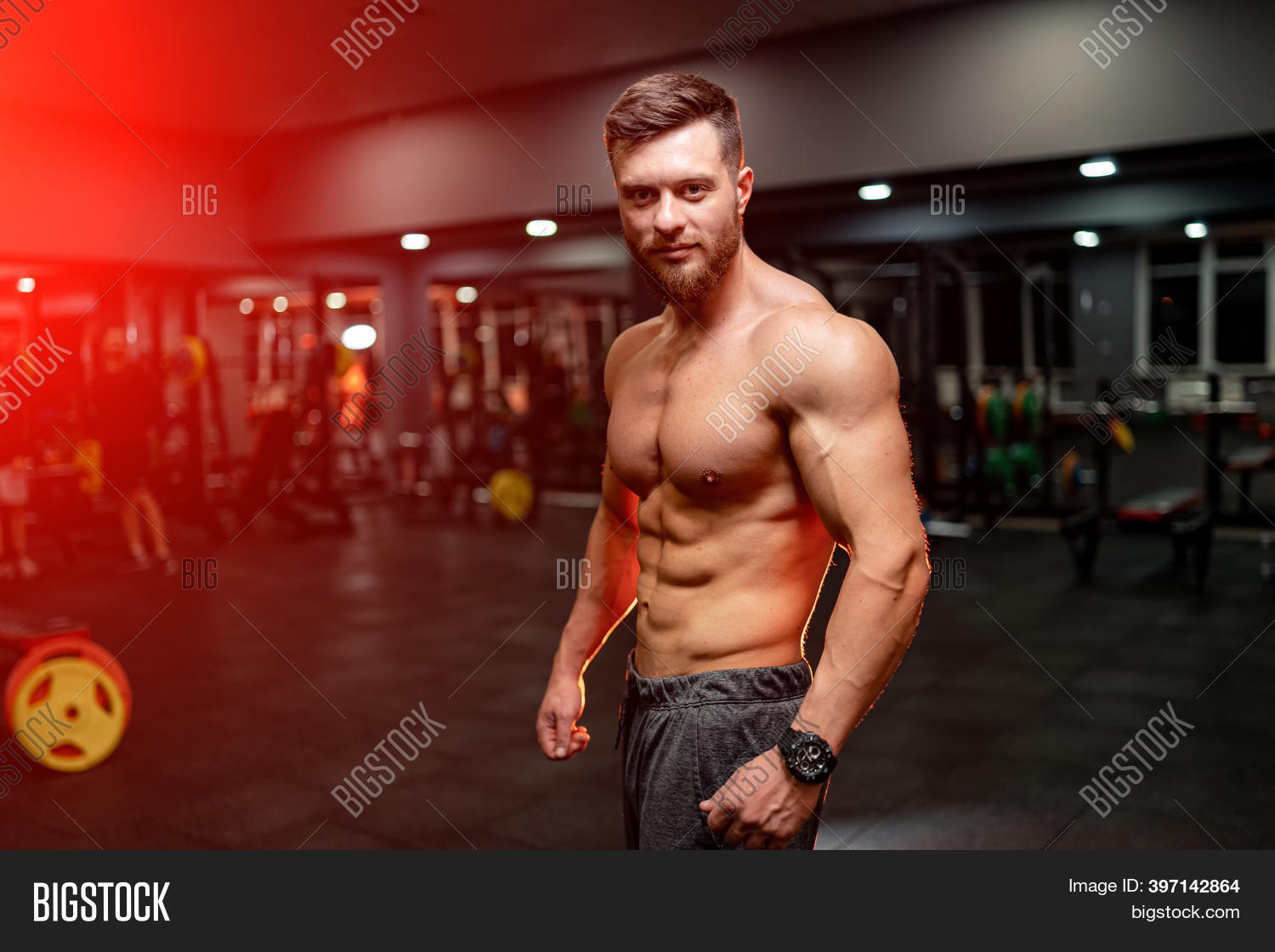 Very Muscular Sporty Image & Photo (Free Trial) | Bigstock