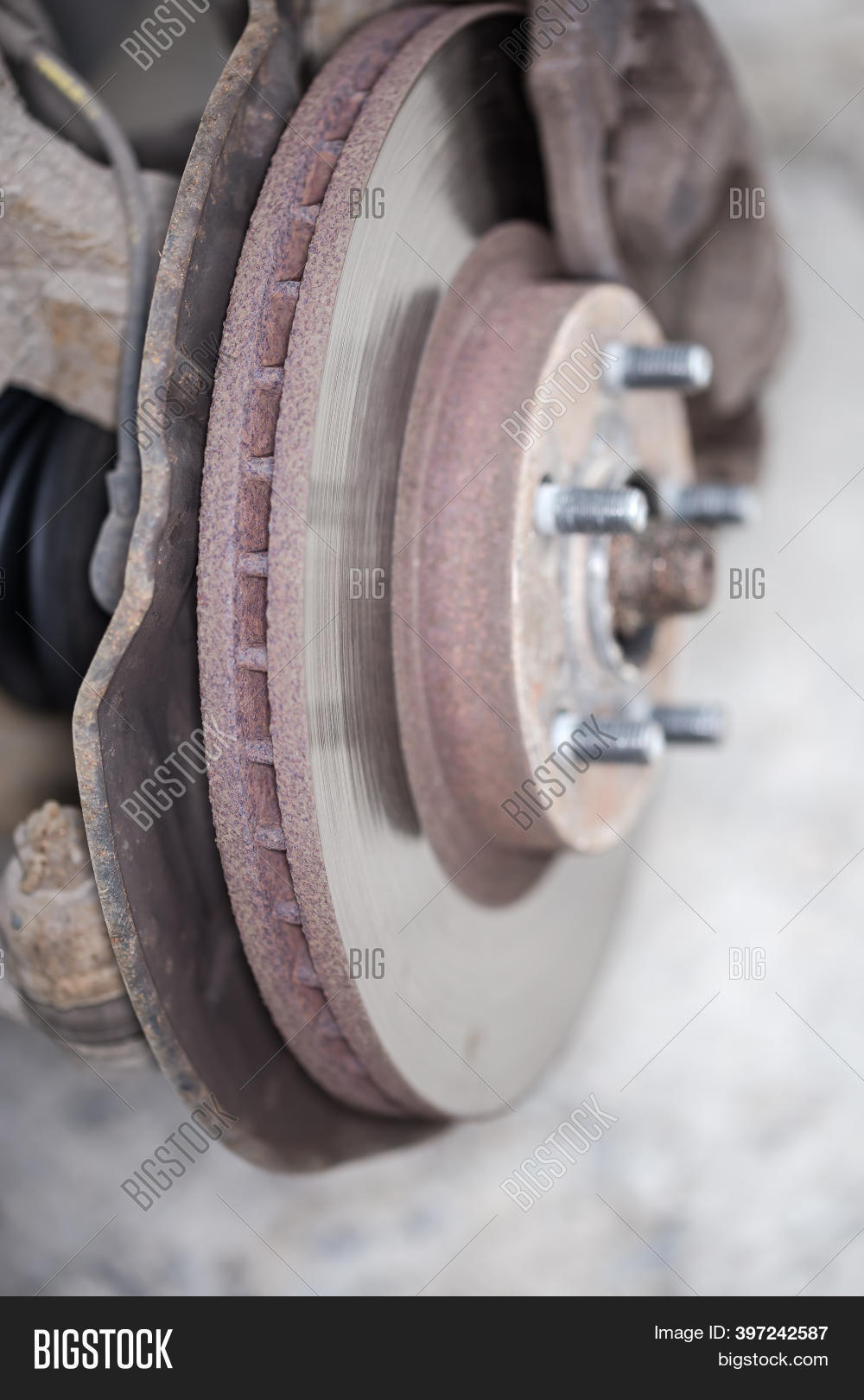 Ventilated Disc Front Image & Photo (Free Trial) | Bigstock