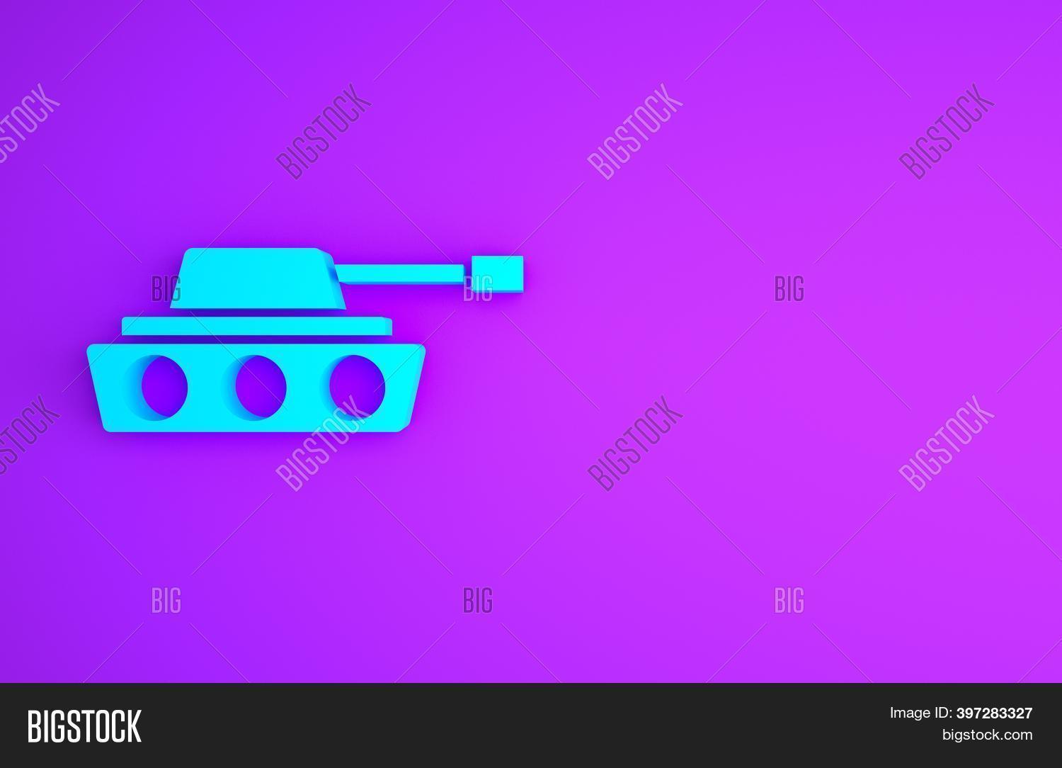 Blue Military Tank Image & Photo (Free Trial) | Bigstock