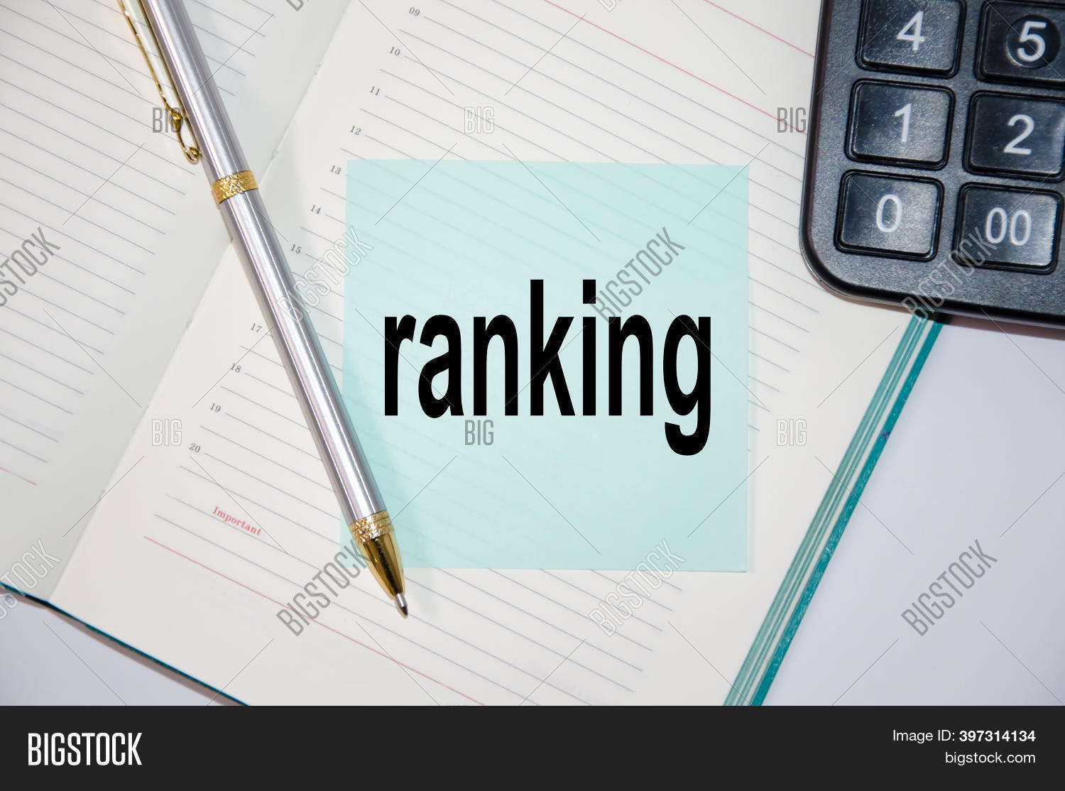 Ranking Text Written Image & Photo (Free Trial) | Bigstock