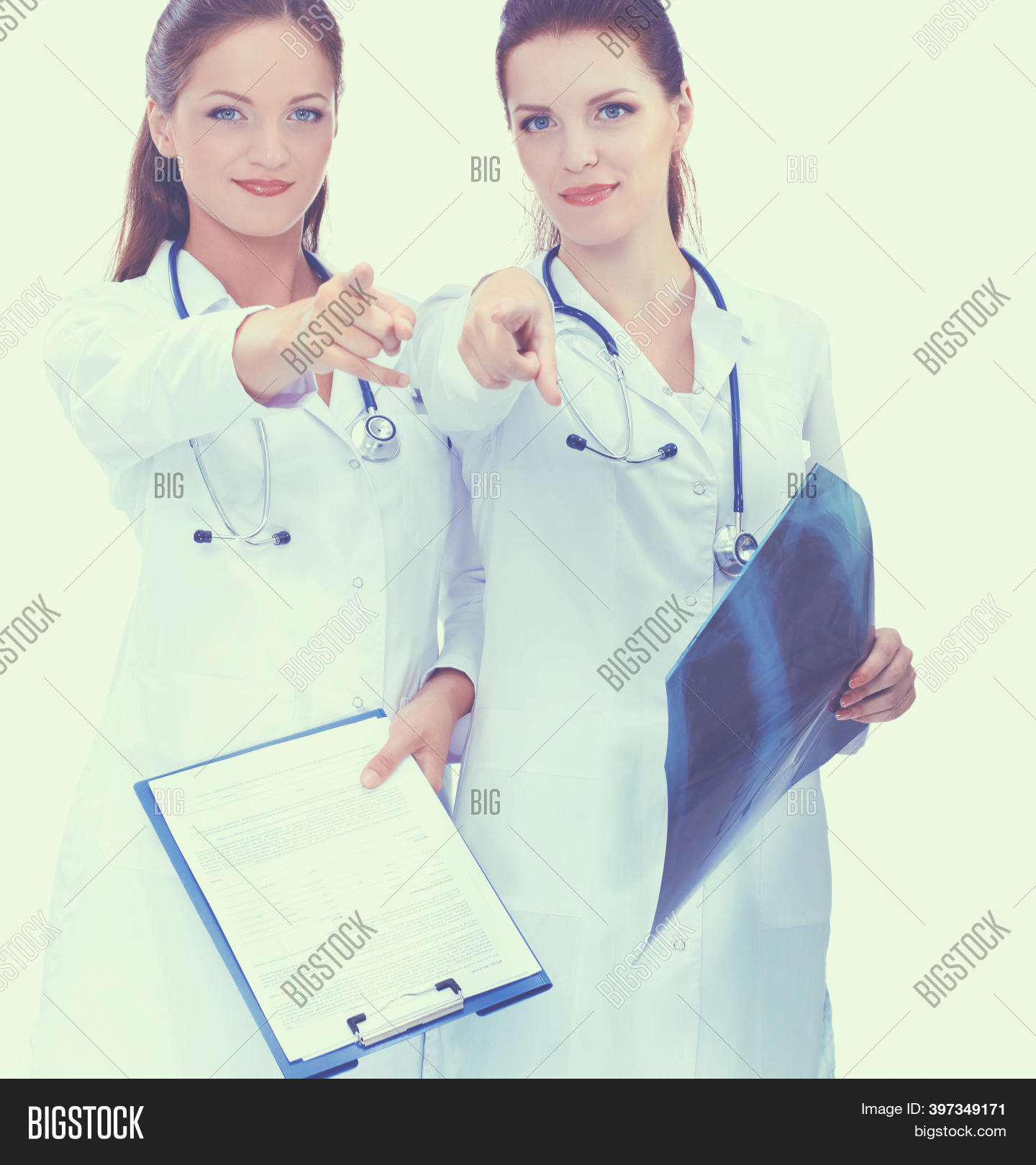 Two Woman Nurse Image & Photo (Free Trial) | Bigstock