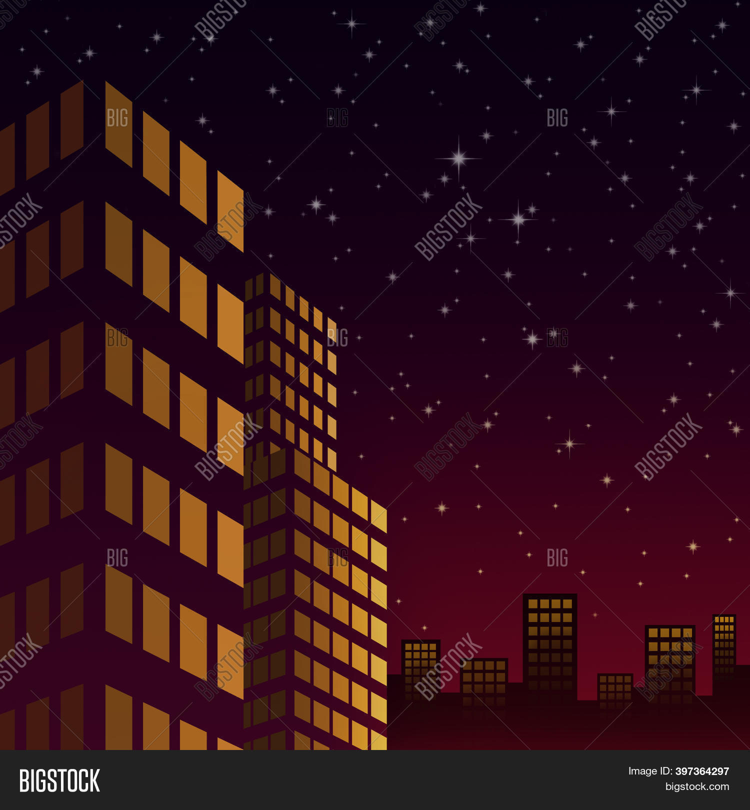 Night Cityscape Image & Photo (Free Trial) | Bigstock