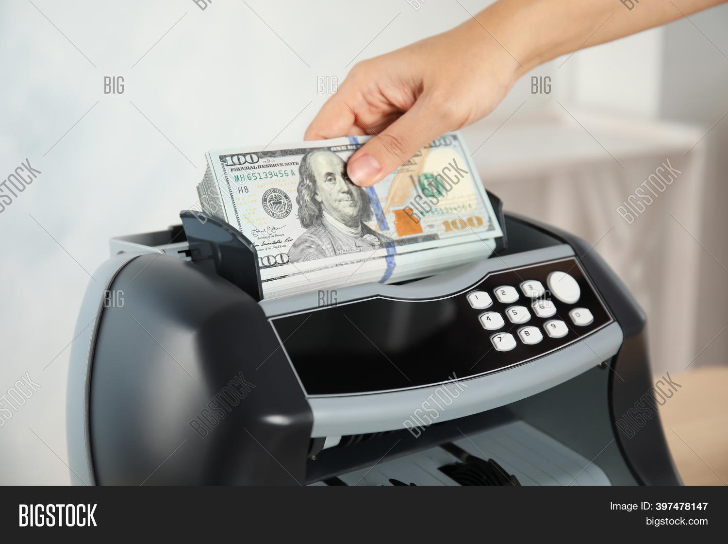 Woman Putting Money Image & Photo (Free Trial) | Bigstock
