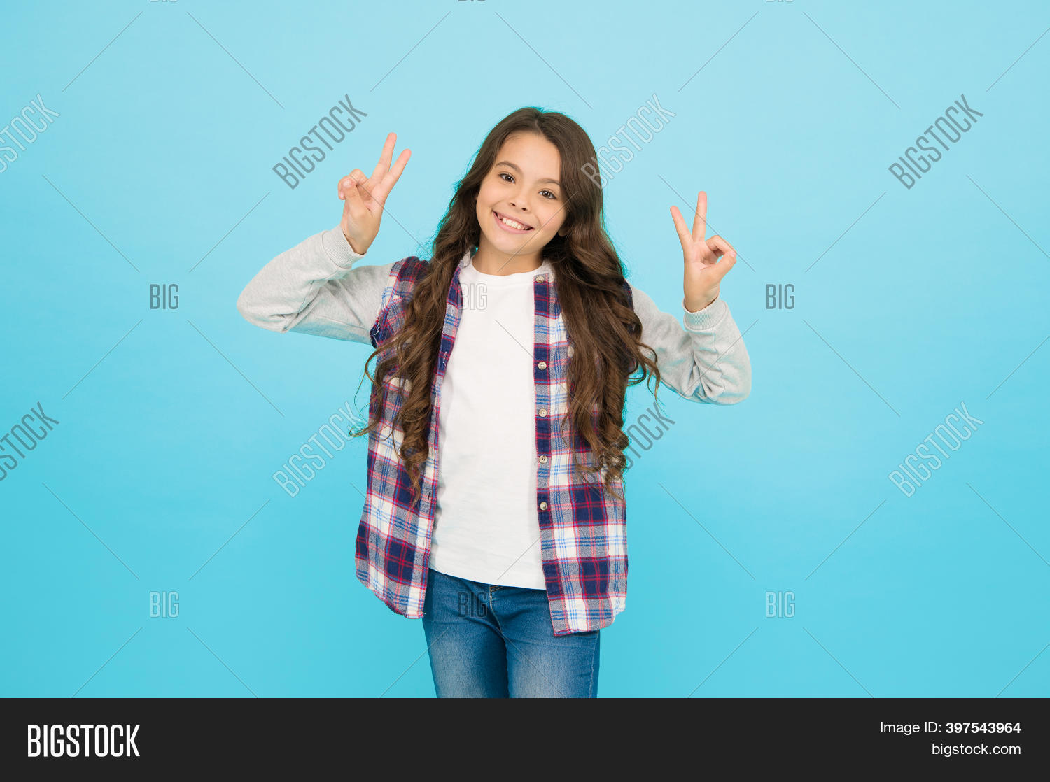 Studio Shot Glad Child Image & Photo (Free Trial) | Bigstock