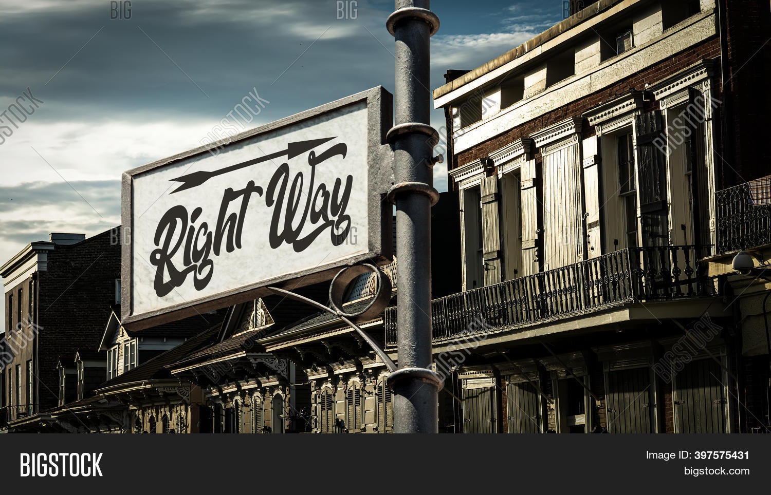 Street Sign Direction Image & Photo (Free Trial) | Bigstock