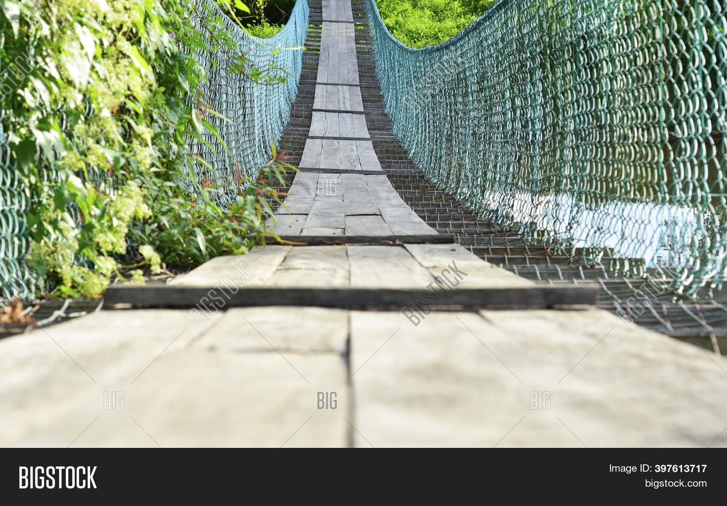 Hanging Bridge Full Image & Photo (Free Trial) | Bigstock