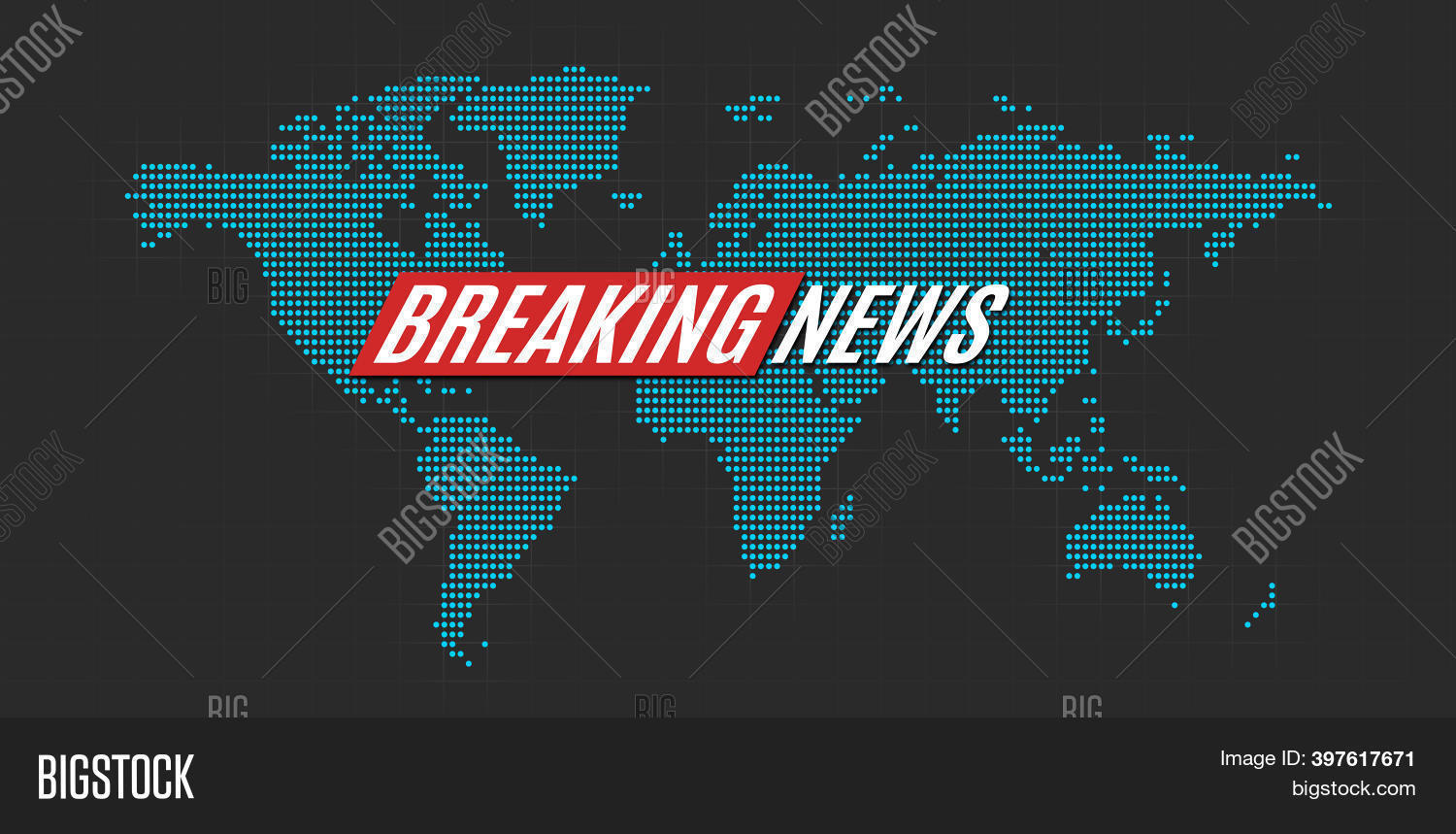 Breaking News Text Image & Photo (Free Trial) | Bigstock