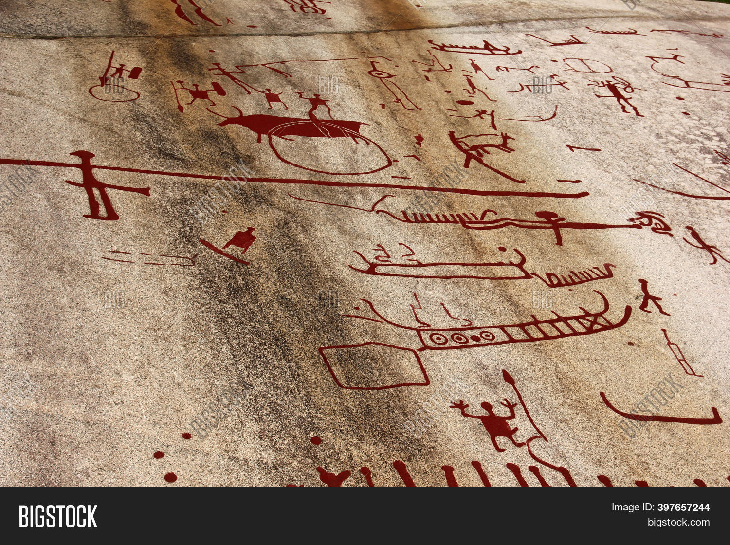 Prehistorical Drawing Image & Photo (Free Trial) | Bigstock