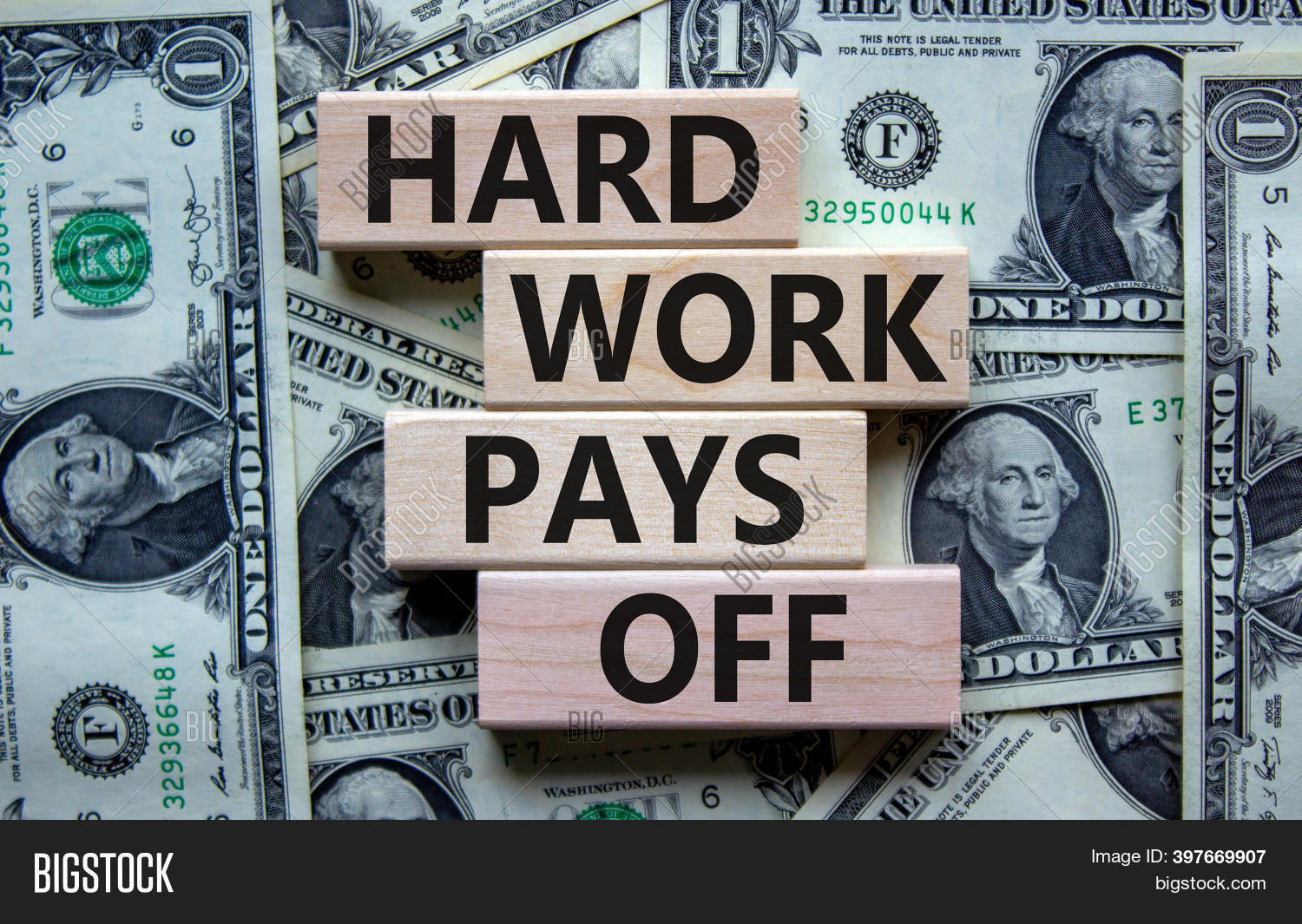 Hard Work Pays Off Image & Photo (Free Trial) | Bigstock