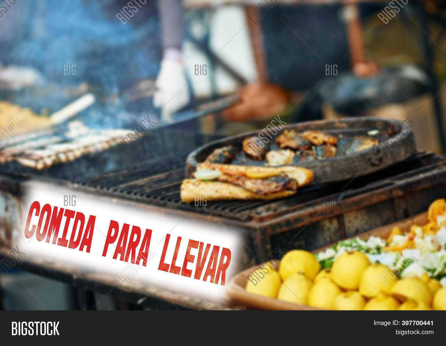 Spanish Text Food Take Image & Photo (Free Trial) | Bigstock