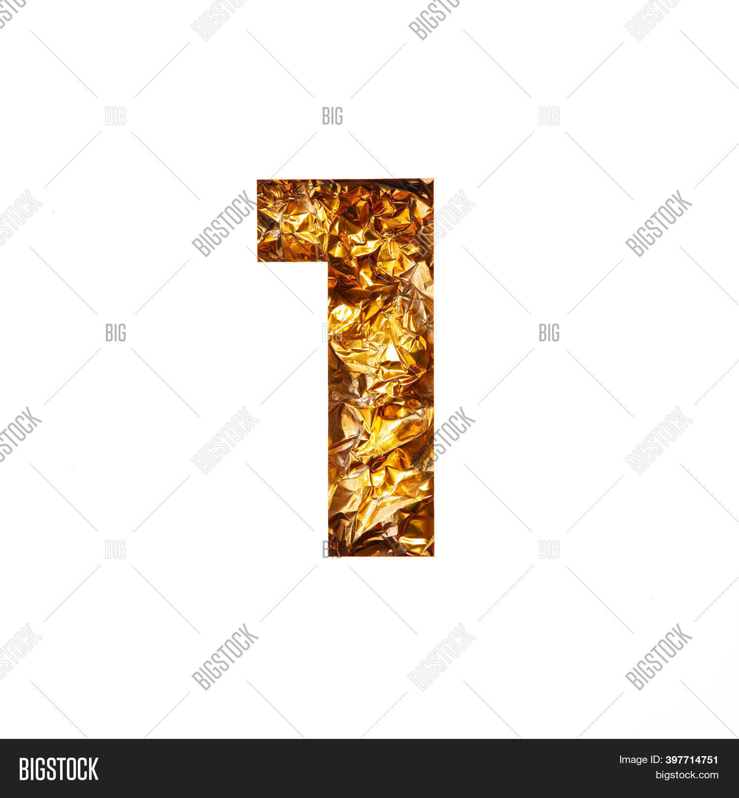 Gold Number One Made Image & Photo (Free Trial) | Bigstock