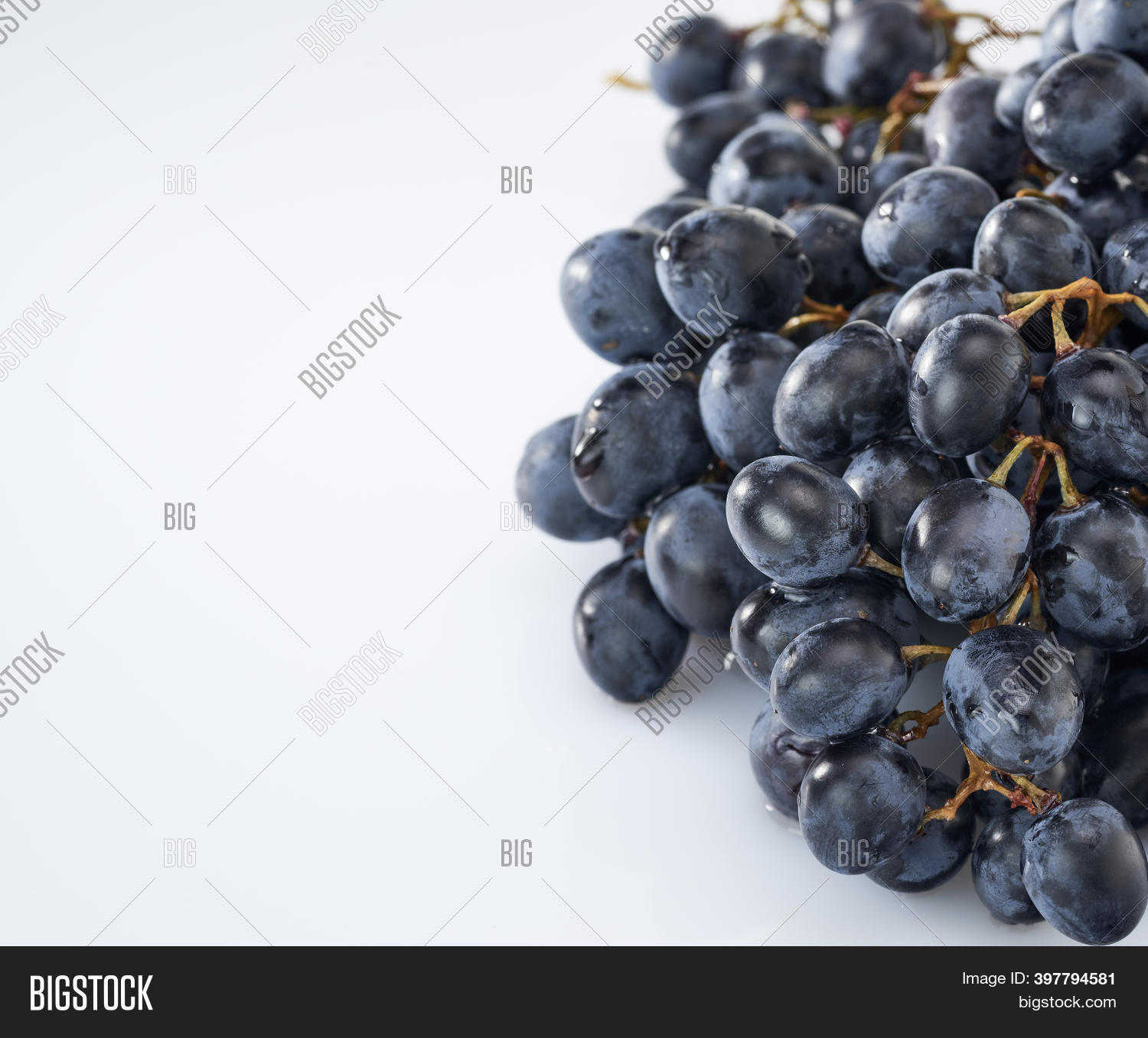Grapes-clusters Ripe Image & Photo (Free Trial) | Bigstock