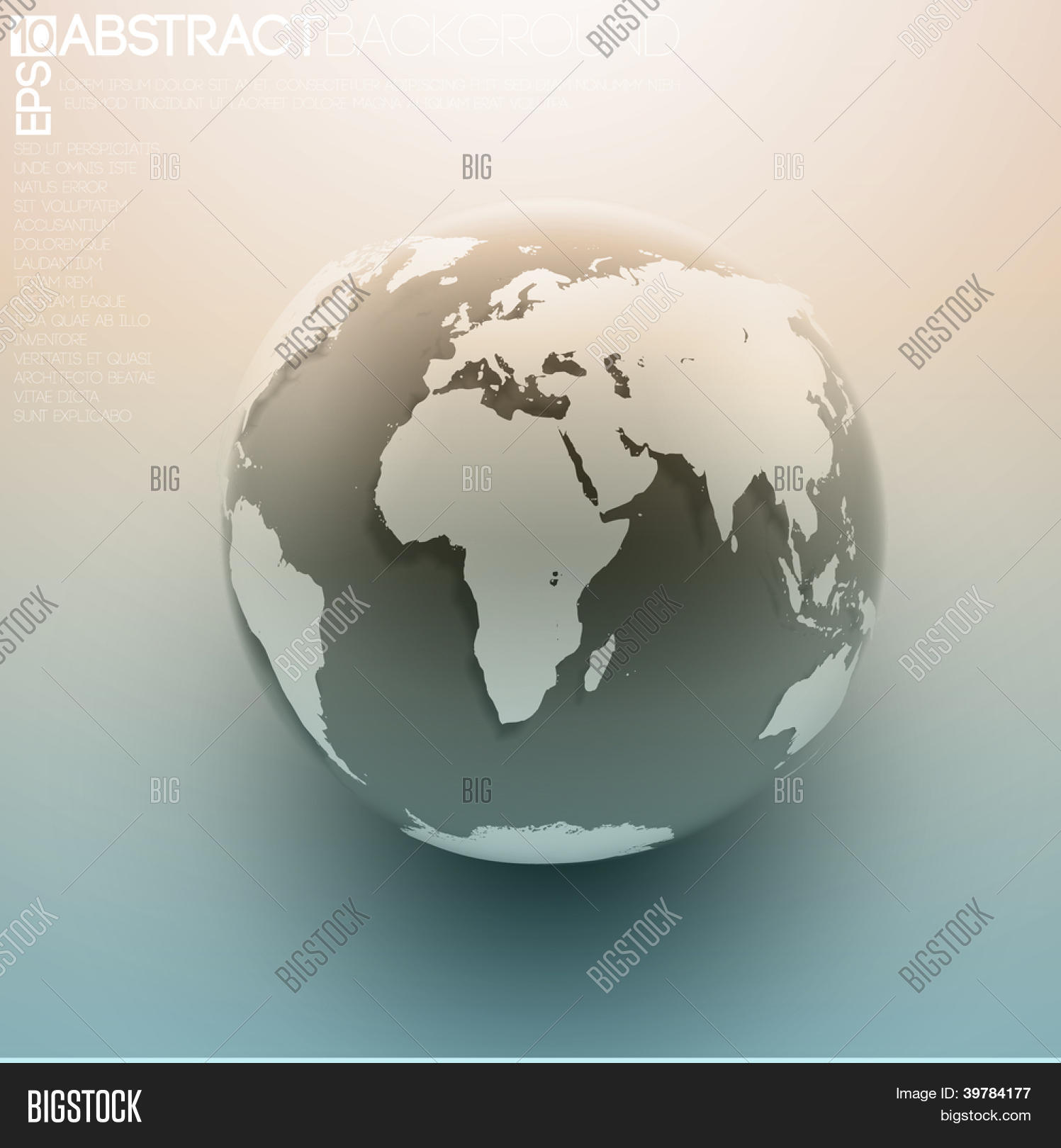 Globe Icon Background Vector & Photo (Free Trial) | Bigstock