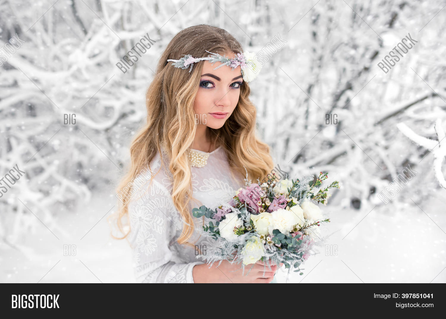 Attractive Winter Image & Photo (Free Trial) | Bigstock