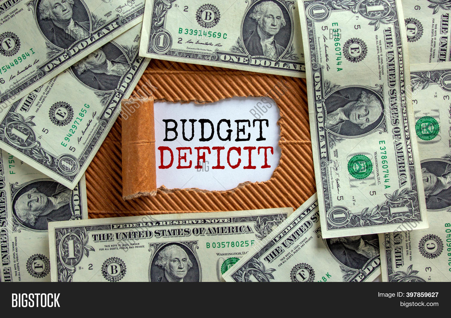 Budget Deficit Symbol Image & Photo (Free Trial) | Bigstock