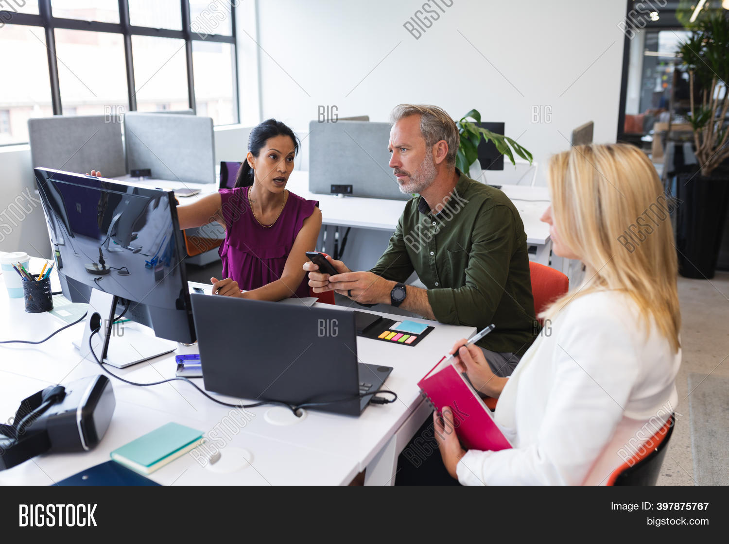 Diverse Group Working Image & Photo (Free Trial) | Bigstock