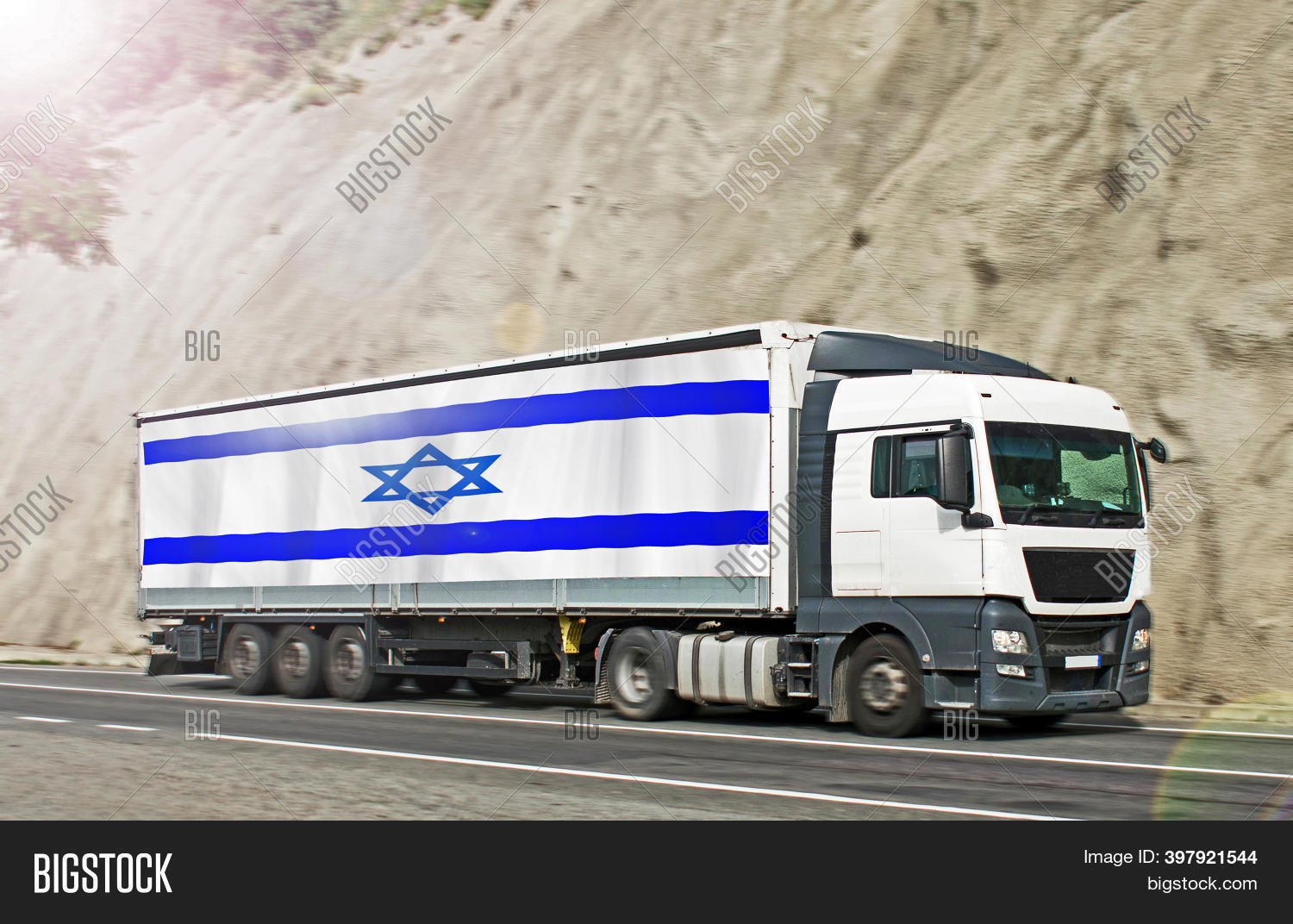 Truck Carrying Goods. Image & Photo (Free Trial) | Bigstock