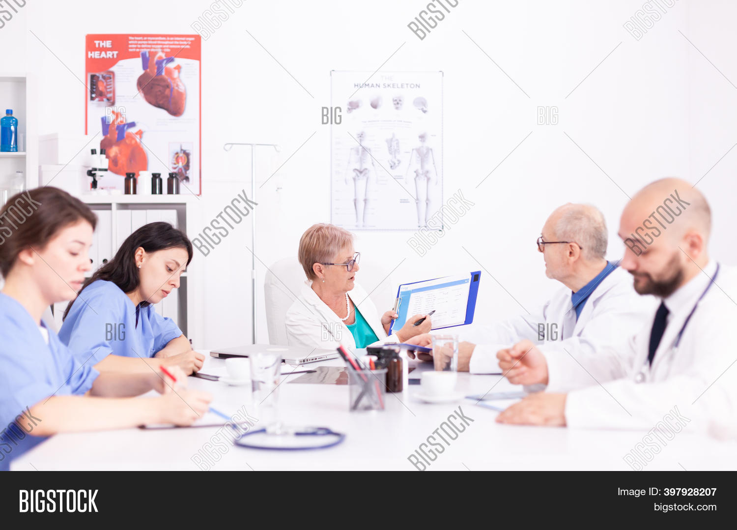 Female Nurses Taking Image & Photo (Free Trial) | Bigstock