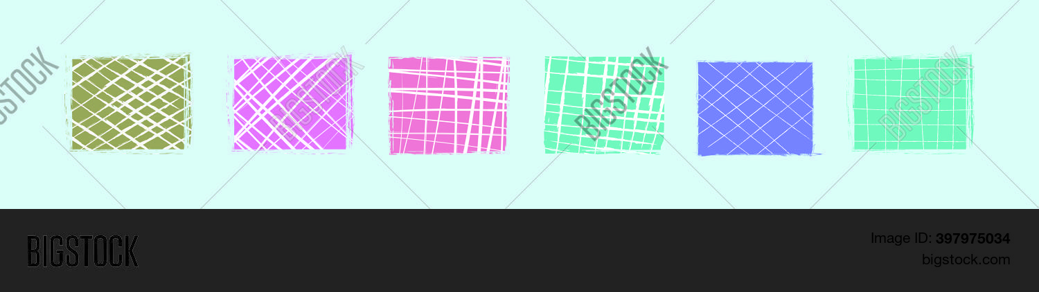 Set Crosshatch Vector & Photo (Free Trial) | Bigstock