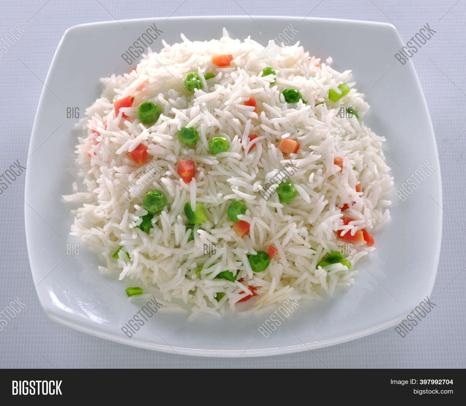 Rice Vegetables On Image & Photo (Free Trial) | Bigstock