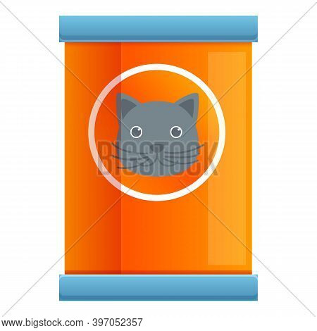 Cat Food Tin Can Icon Vector & Photo (Free Trial) | Bigstock