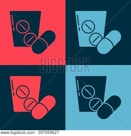 Pop Art Medicine Pill Vector & Photo (Free Trial) | Bigstock