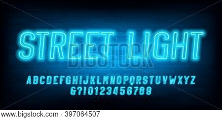 Street Light Alphabet Vector & Photo (Free Trial) | Bigstock