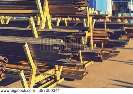 Stack Steel Pipe Metal Image & Photo (Free Trial) | Bigstock