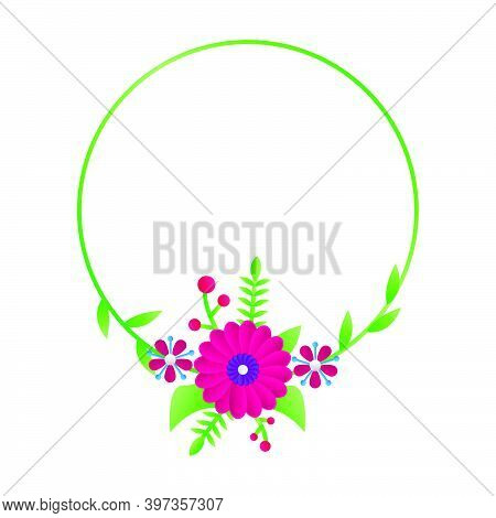 Modern Circle Frame Vector & Photo (Free Trial) | Bigstock