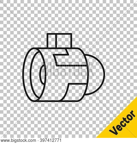 Black Line Jet Engine Vector & Photo (Free Trial) | Bigstock