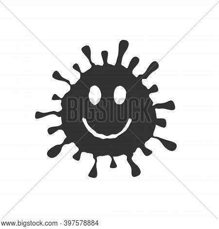 Smiling Virus Face Vector & Photo (Free Trial) | Bigstock