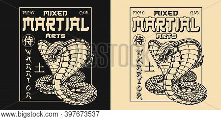 Japanese Fight Club Vector & Photo (Free Trial) | Bigstock